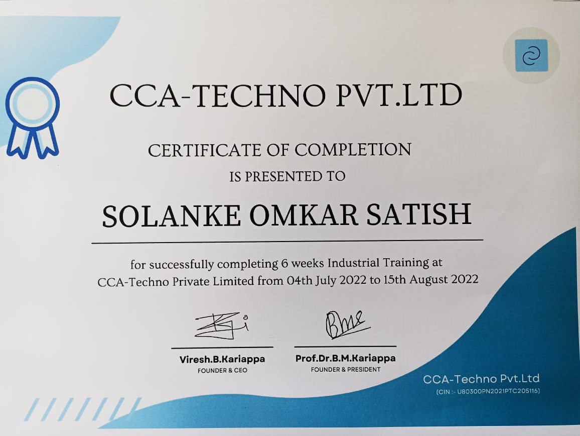 Omkar Solanke - CSE'26 || B.Tech || Programmer || Learner of Technology ...